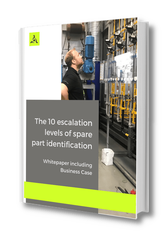 Download Whitepaper: 10 Escalation Levels of Spare Part Identification